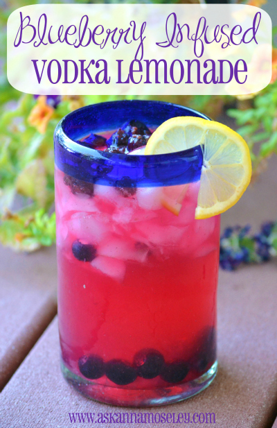 guest post from Ask Anna...blueberry infused vodka lemonade - Sarah ...